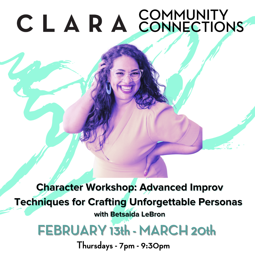 Community Connections Poster - Advanced Colorized - CLARA - E. CLAIRE ...