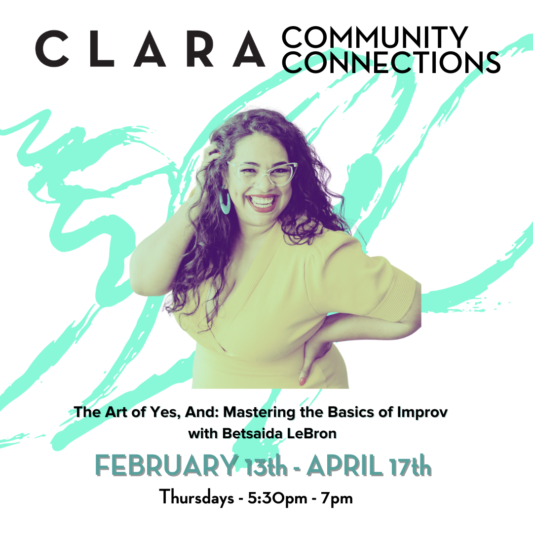 Community Connections Poster - Basics Colorized - CLARA - E. CLAIRE RALEY STUDIOS for the ...
